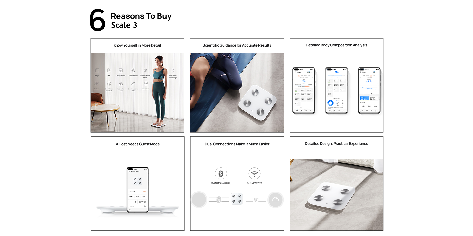 HUAWEI body fat scale 3